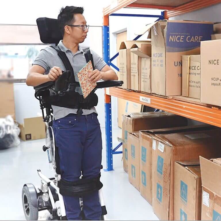 Phoenix - Power standing wheelchair with Recline, Stand & Sit function