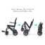 Supe Lite Transport Chair - Extremely compact, handy and economy.