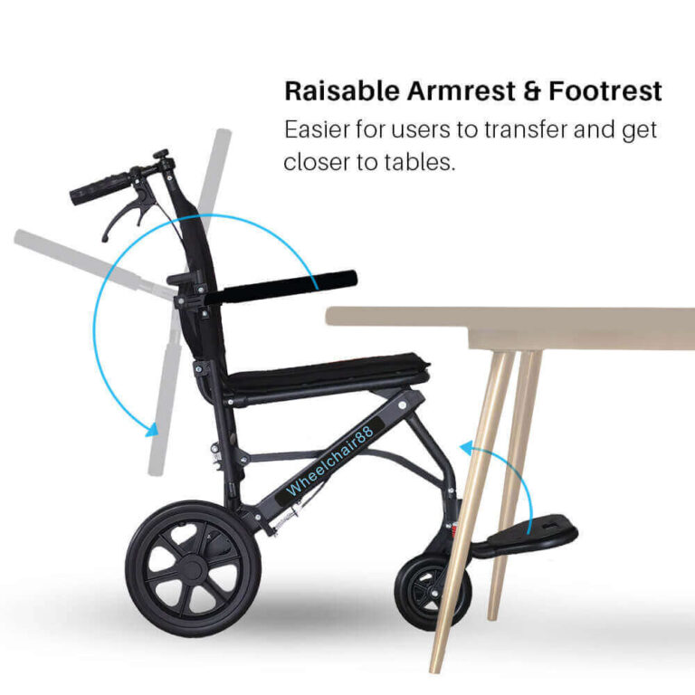 Supe Lite Transport Chair - Extremely compact, handy and economy.
